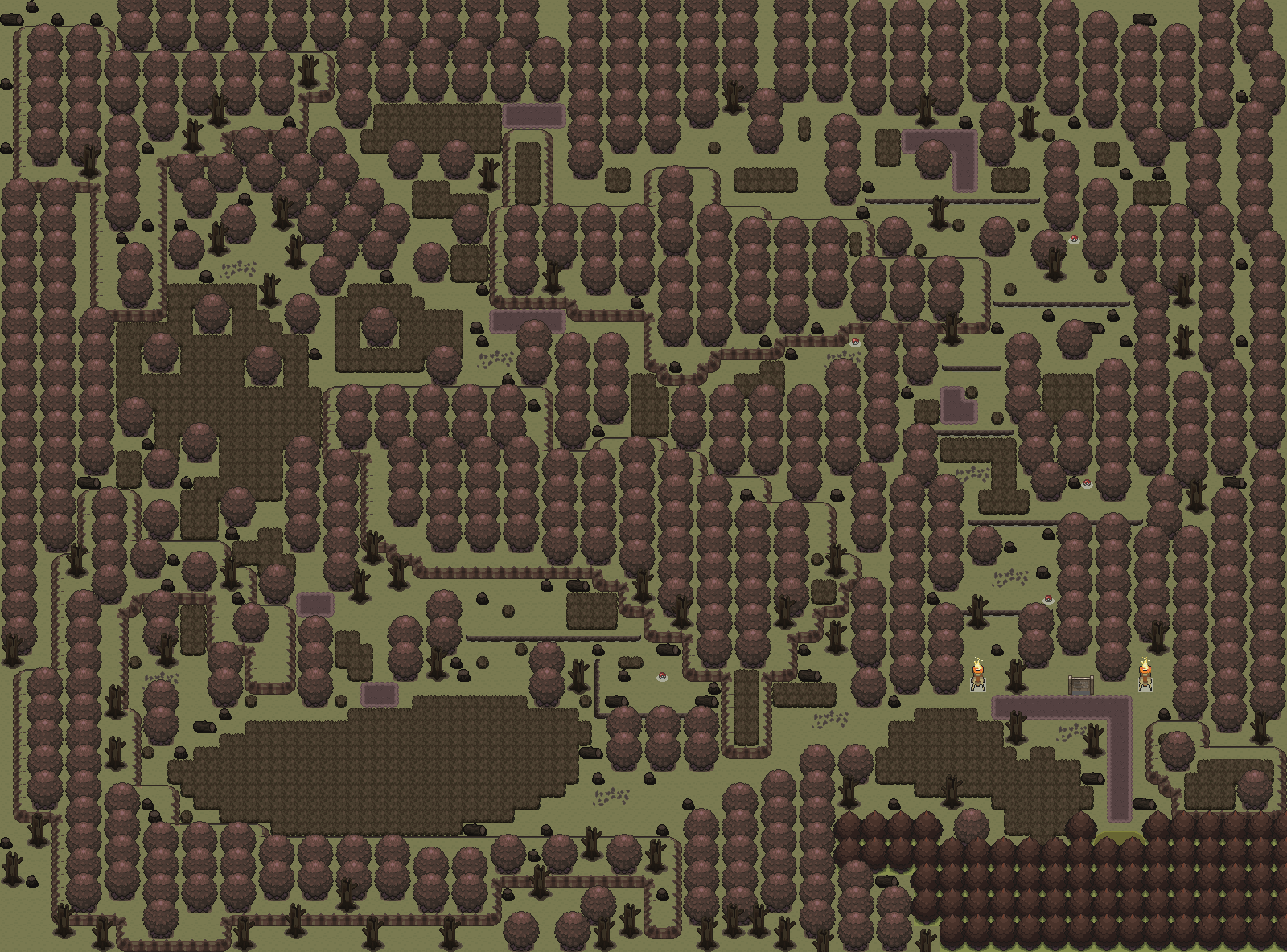 File:Charred Pathway map.png - Pokémon Sardonyx: Raised to Win Wiki